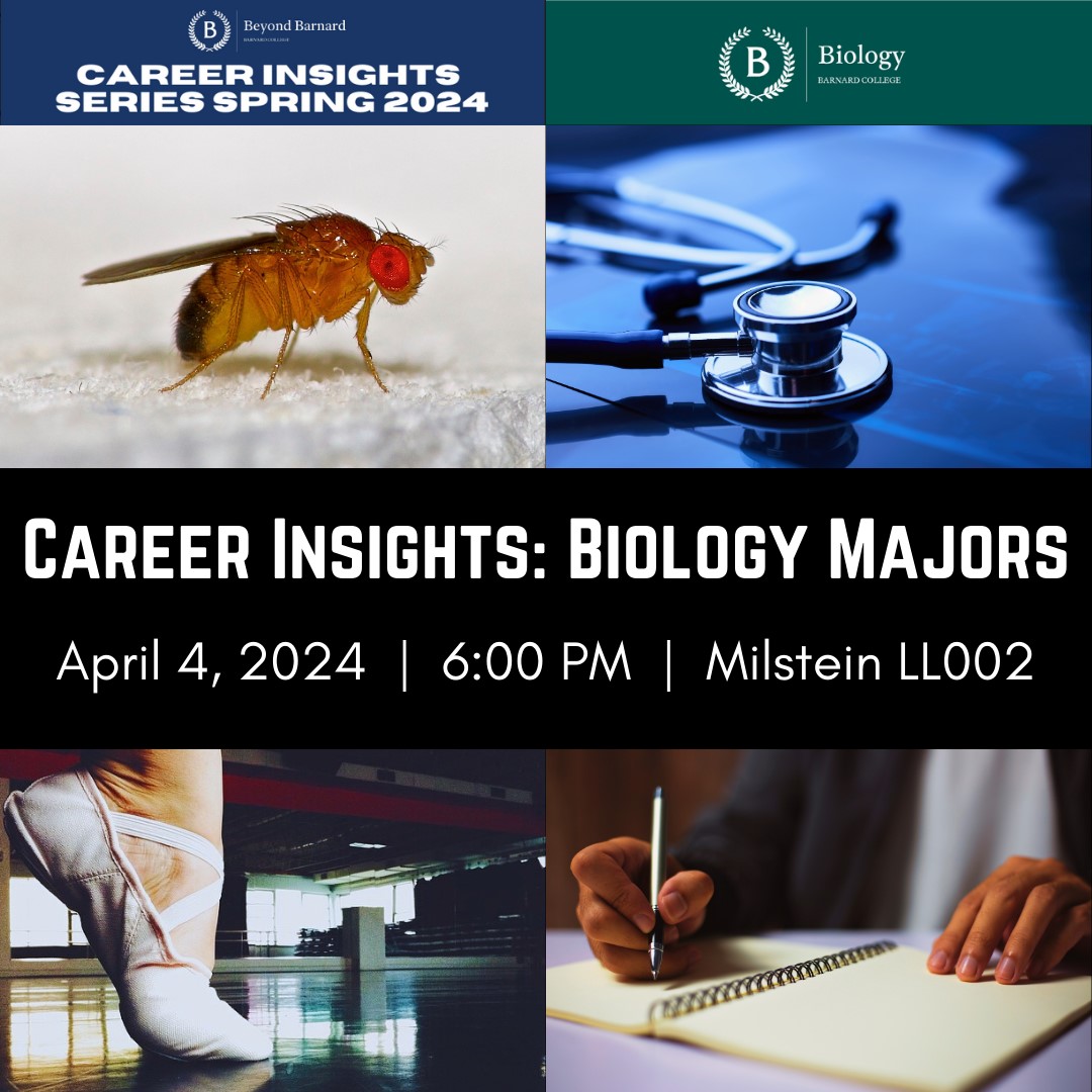 Career Insights: Biology Majors | Barnard Biology